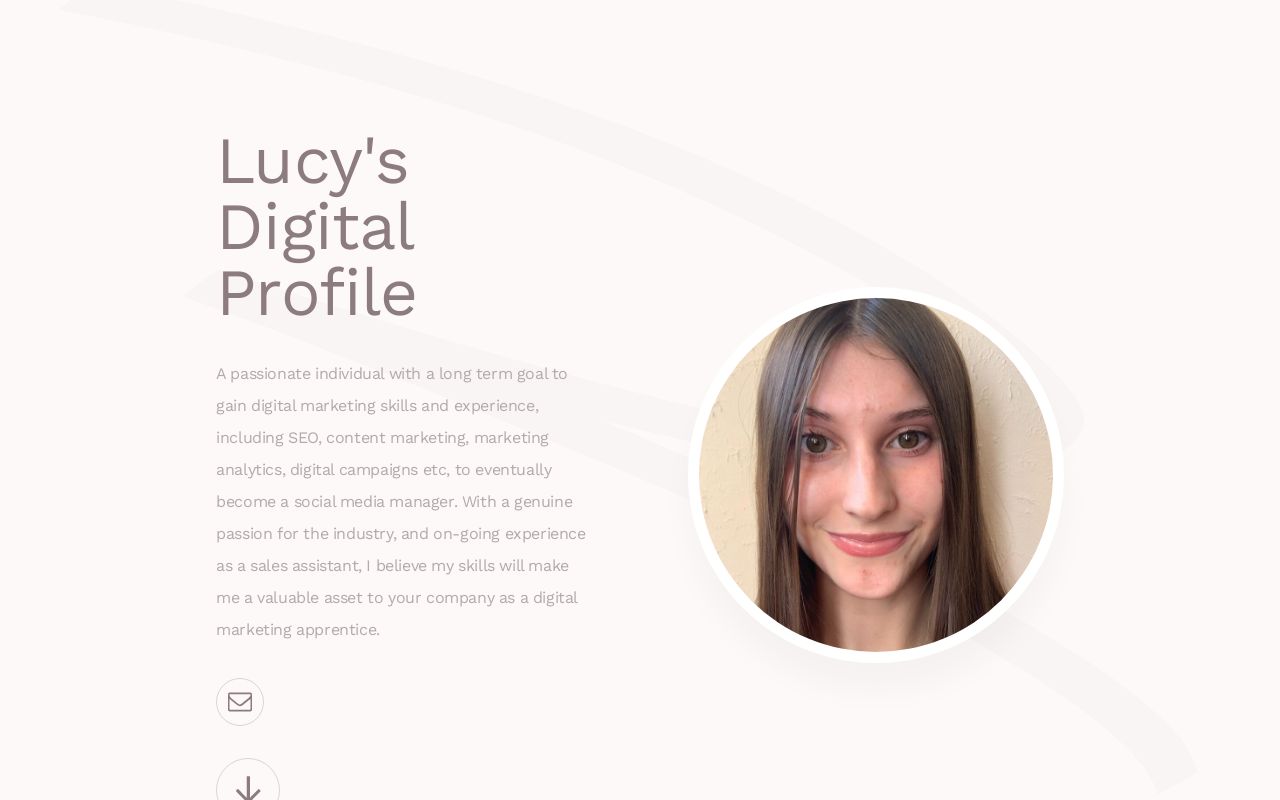lucy's digital profile